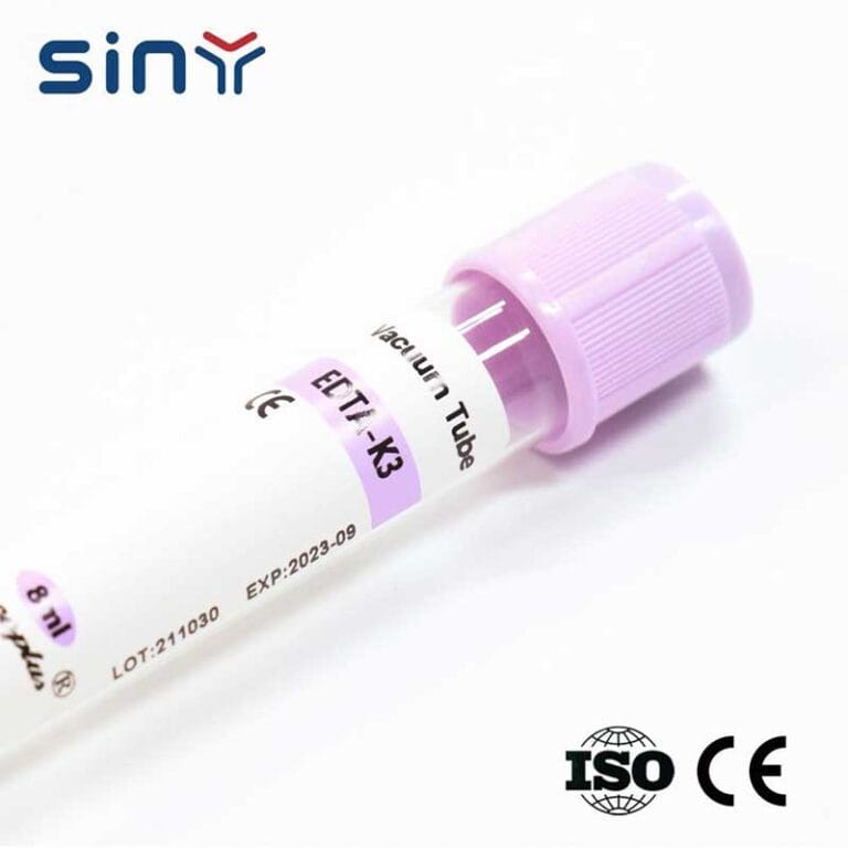 K3 EDTA Blood Collection Tubes for Diagnostics